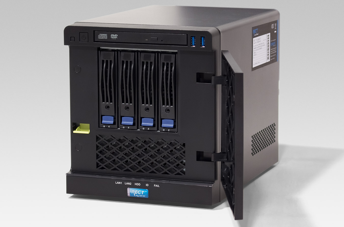 Server - Tower Server - Entry - RECT™ TS-3164C4 - Compact mini Tower ...